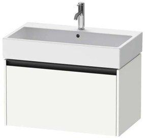 Duravit Ketho.2 - Umyvadlová skříňka 44x78x46 cm, 1 zásuvka, matná bílá K25077018180000