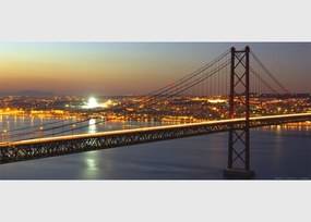 Vliesová fototapeta na zed' Večerní Most | 202 x 90 cm | DFTNH2725