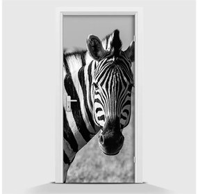 Samolepící fototapeta - Zebra 95 x 210cm