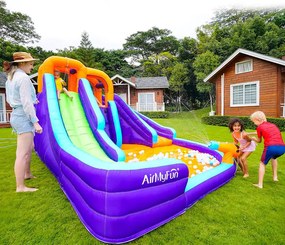 Nafukovací hrad AirMyFun Double Slide 83006