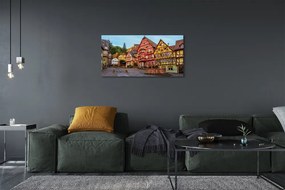 Obrazy na plátně Germany Staré Město Bavorsko 100x50 cm
