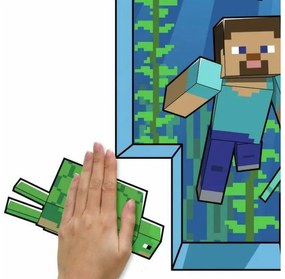 Dětské dekorativní samolepky na stěnu MINECRAFT