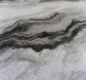 BE Koberec Accra 6506 Grey - šedý obdélníkový Rozměr: 60x100 cm