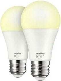 Niceboy ION SmartBulb AMBIENT E27 (2 ks) / LED / E27 / 9W / 806 lm / 2