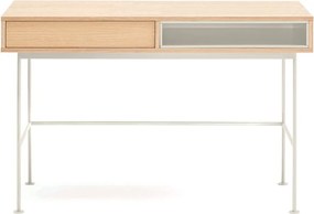 Pracovní stůl s deskou v dubovém dekoru 60x120 cm Yoko – Teulat