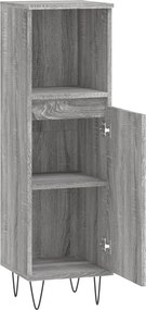 vidaXL Koupelnová skříňka 30x30x100 cm kompozitní dřevo [831562] Barva: bílá s vysokým leskem