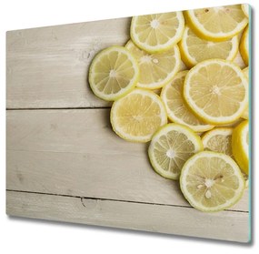 Skleněné deska do kuchyně Lemonové dřevo 60x52 cm