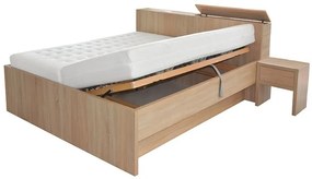 AHORN Dvoulůžková postel Tropea s úložným boxem za hlavou ROZMĚR: 140 x 200 cm