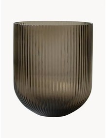Skleněná váza Simple Stripe, V 22 cm