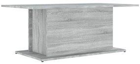 Konferenční stolek šedý sonoma 102 x 55,5 x 40 cm dřevotříska - Default Title