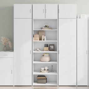 Skříň highboard bílá 70 x 41 x 185 cm kompozitní dřevo 3281687