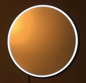 Sapho Sapho, FLOAT LED podsvícené zrcadlo, průměr 600mm, bílá, 22559