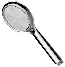 Mereo Mereo, Termostatická nástěnná sprchová baterie s hadicí, ruční a talířovou kulatou sprchou slim 200 mm, CB60104TSC