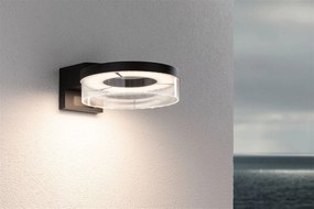 P 93111 LED venkovní nástěnné svítidlo Capea pohybové čidlo IP44 231mm 3000K 8 / 1x1,2W 230V antracit hliník - PAULMANN
