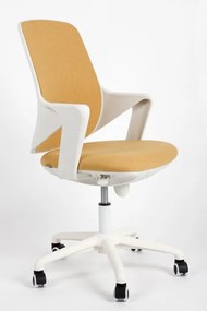 Kancelářská židle MONA zlut - žlutá