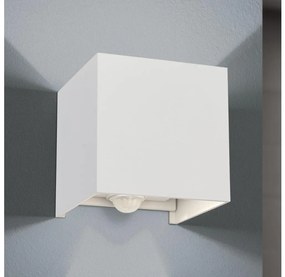 Orion AL 11-1314 - LED Venk. nást. sv. se senzorem CUBE-S LED/13W/230V IP54 bílá