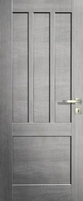 posuvné interiérové dveře do pouzdra LISBONA plné, model 2 Průchozí rozměr: 70 x 197 cm, Orientace dveří: Levé dveře, Dekor: Dub skandinávský