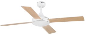 FARO MALLORCA 33350 51,2“ bílá/bílá/javor Reverzní stropní ventilátor