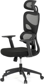 Ergonomická kancelářská židle LEXON - černá síťovina