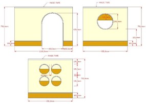 Dětský závěs k posteli Forrest – Vipack
