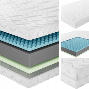 Matrace Pěnová Senpuro Max Comfort 180x200 Tvrdá H3 H4