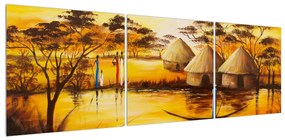 Orientální obraz  (150x50 cm)