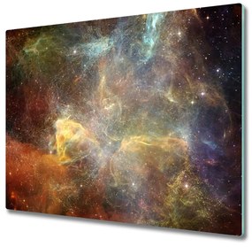 Skleněná krájecí deska kosmos 60x52 cm