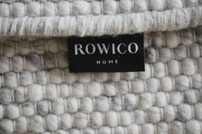 ROWICO kulatý koberec AUCKLAND Ø 250 cm světle šedá 120453