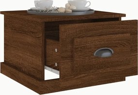 vidaXL Konferenční stolek 50x50x35 cm kompozitní dřevo [816255] Barva: hnědý dub