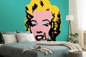 Tapeta ikonická Marilyn Monroe v pop art designu