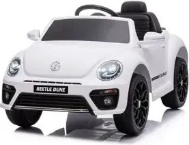 Eljet Dětské elektrické auto Volkswagen Beetle bílá / 50 W / Rychlost: