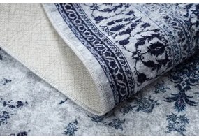 Dywany Luszczow Dětský kusový koberec MIRO 51822.812 pratelný  Růžice, rám protiskluz, tmavě modrá Rozměr koberce: 160 x 220 cm