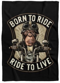 Deka Born to ride (Podšití beránkem: NE)