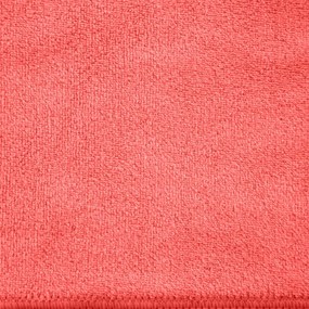 Rychleschnoucí ručník Amy 70x140 23 coral 380 g/m2 Eurofirany