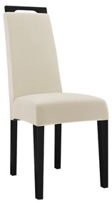 Jídelní židle JK79, Barva dřeva: bílá, Potah: Magic Velvet 2217