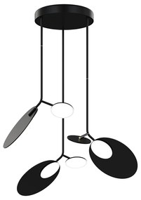 Stropní svítidlo v organickém designu Ballon 3 Dekor: Černá / Černá, Stmívání: Stmívatelné DALI, Výška: 1580 mm