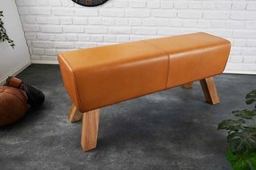 Designová lavice Horse 100 cm koňaková