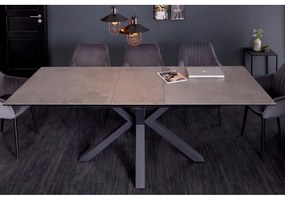 Massive home | Jídelní stůl ETERNITY 180-225cm BETON