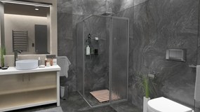 RIO CHROM 80-90 Sprchový kout čtvercový