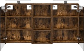Sada koupelnových skříněk 3 ks 116 x 16 x 62,5 cm 3403820