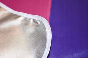 JU Slunečník DUHA, polyesterová tkanina, UV ochrana, 220 cm