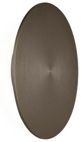 Designové nástěnné svítidlo Miles Round  Designové nástěnné svítidlo Miles Round Dekor: Hliník - bronzová, Průměr: 260 mm, Teplota chromatičnosti:…