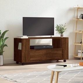 vidaXL TV skříňka 102 x 34,5 x 43 cm kompozitní dřevo [833747] Barva: Černá