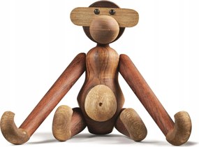 Kay Bojesen Monkey Opička 28,5 cm Tekové dřevo
