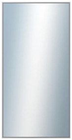 DANTIK - Zarámované zrcadlo - rozměr s rámem cca 60x120 cm z lišty Hliník šedá | P269-006 (7269006)