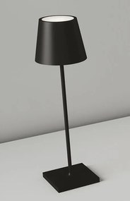 Svítidla Faneurope Venkovní nabíjecí LED lampa s IP54 - černá barva