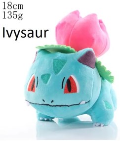 Plyšové hračky Pokémonů cca 20 cm Varianta: Ivysaur 18cm