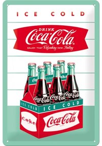 Postershop Plechová cedule - Coca-Cola (Prepravka) 30x20 cm