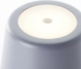 Brilliant G90939/22  Venkovní AKU stolní lampa KAAMI šedá USB-C