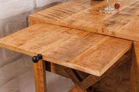 Designová barová skříňka Winebar 92 cm mango